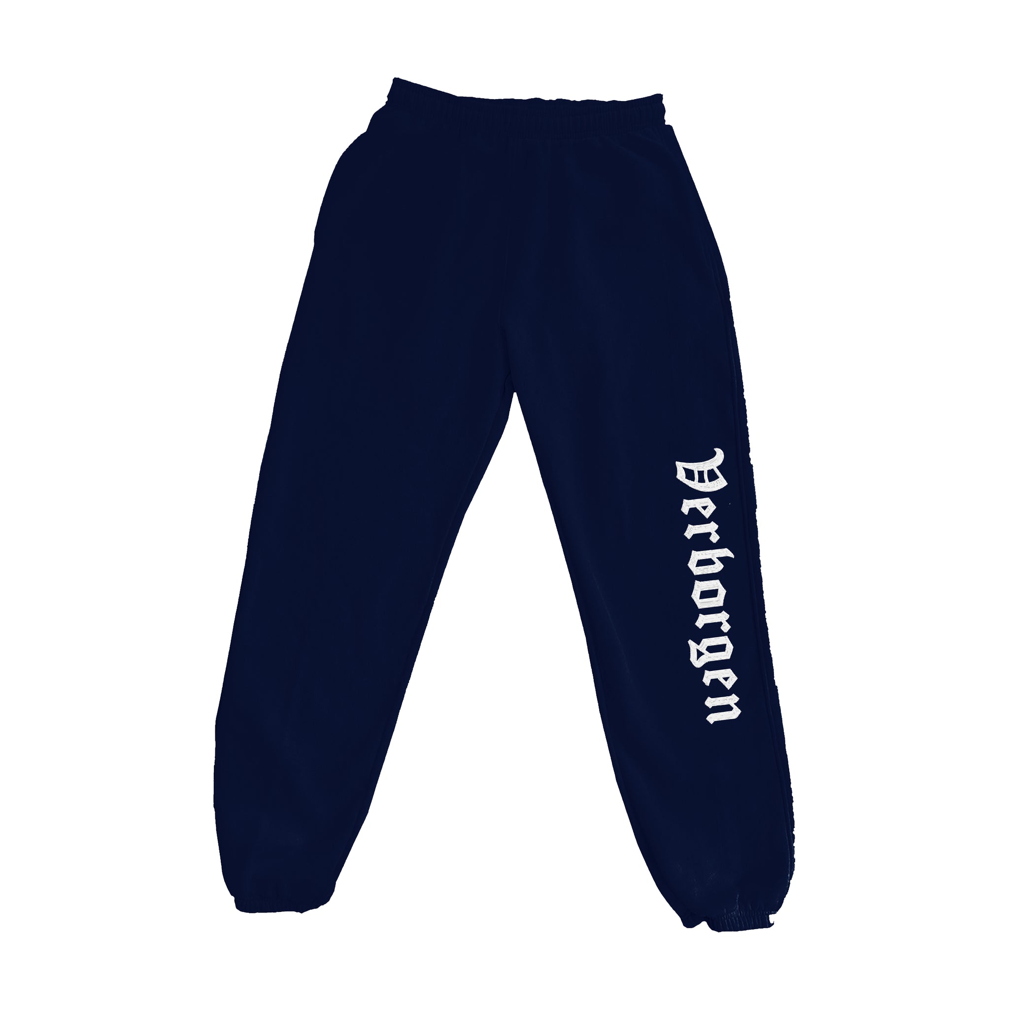 Classic "Embroidery" Joggers - Navy